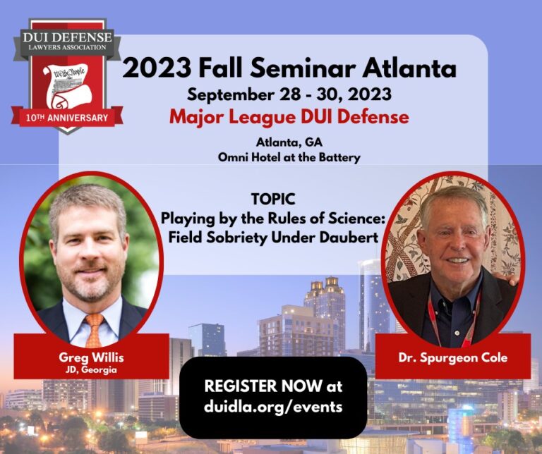 How field sobriety tests are conducted in Georgia DUI cases | Law